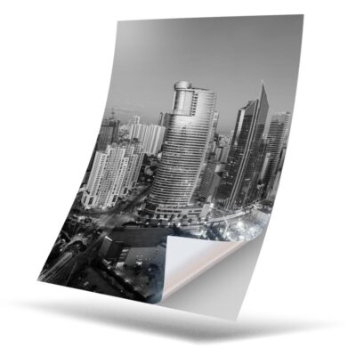 1 x Vinyl Sticker A4 - BW - Makati Skyline Philippines Landscape #43170 ...