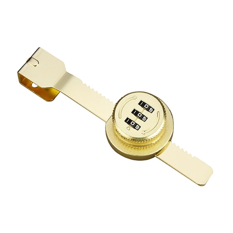 3Digit Combination Lock Sliding Glass Door Lock Anti-theft Safety Slide ...