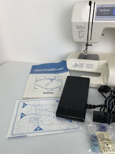 BROTHER XL-3100 Sewing Machine In Box With Pedal And Manual W/ Extras ...