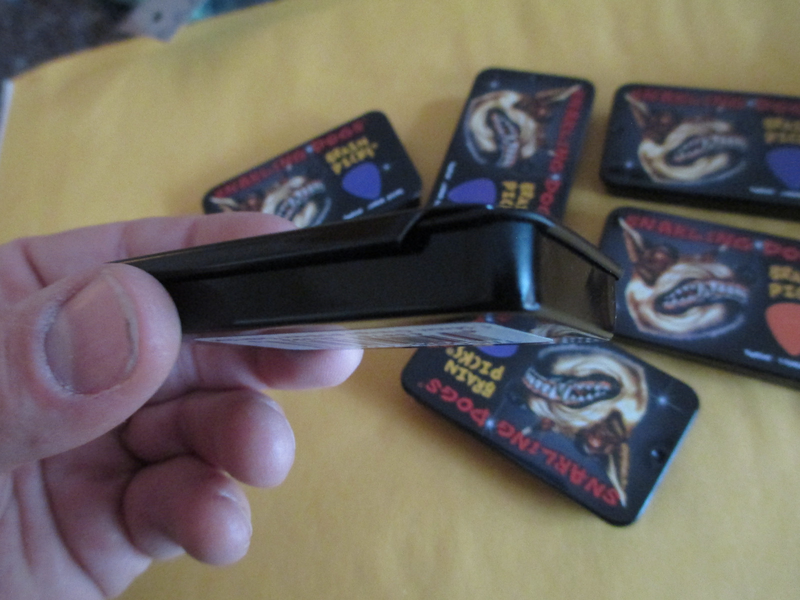 2 GUITAR PICK CONTAINERS / HOLDER / BOX for STORAGE IN YOUR CASE OR ...