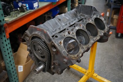 1969 Corvette 427 390 Engine Short Block 3963512 Dated H239 L36 69 | eBay