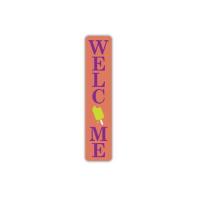Welcome Popsicle Summer Metal Sign | eBay