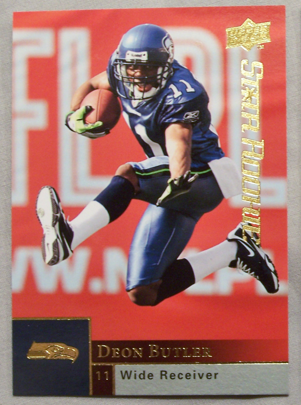 2009 Upper Deck #295 Deon Butler Seattle Seahawks RC | eBay