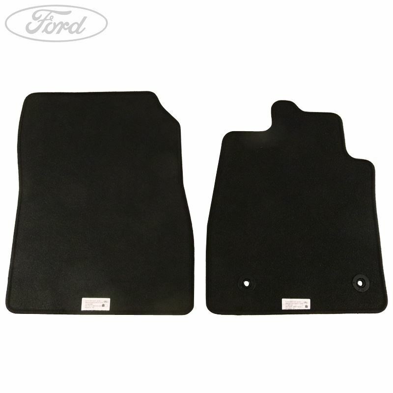 Genuine Ford Fiesta Mk8 Front Carpet Contoured Car Floor Mats Set 2017 ...