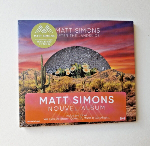 Matt Simons. After The Landside. CD neuf sous film. | eBay