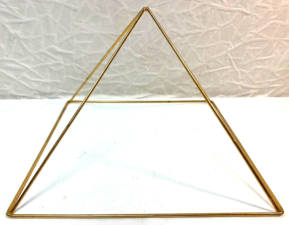 PYRADYNE ~ Brass 12 inch Pyradome Pyramid ~ Dr. Fred Bell ~ Pyramid ...
