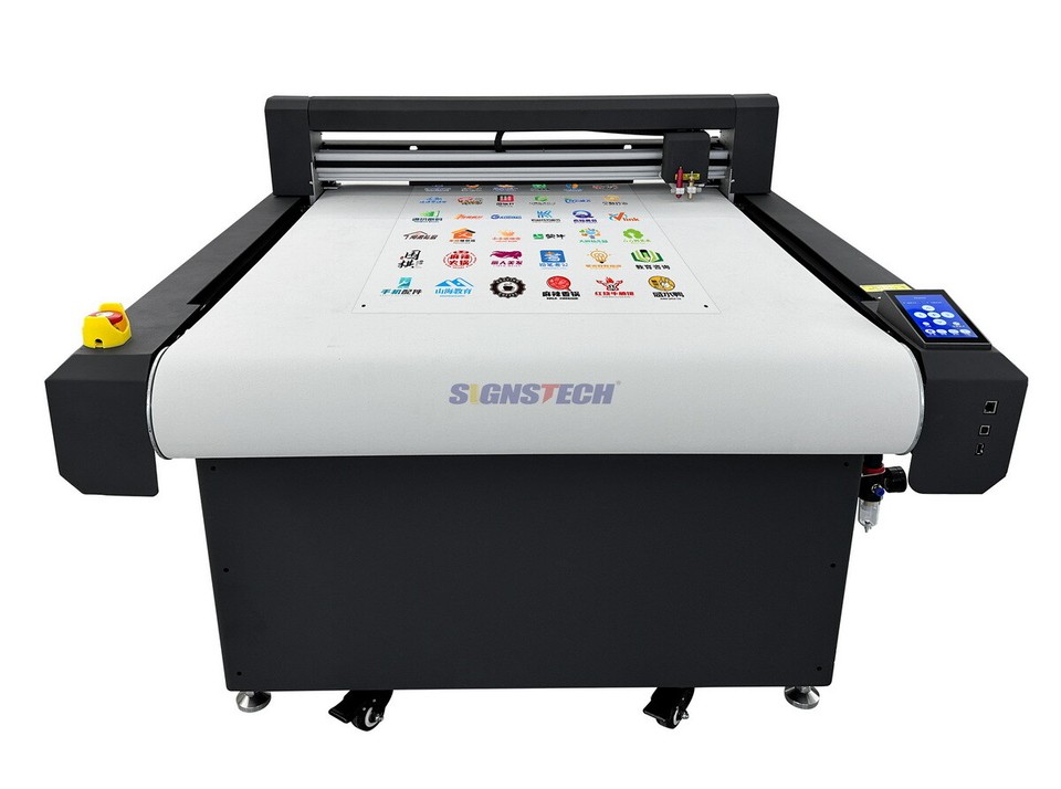 23.6"x23.6" Flatbed Cutter Plotter Creasing 2in1 DTF UV Film Vinyl Auto ...