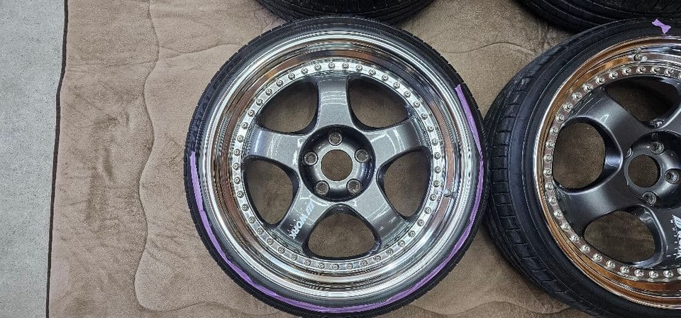 JDM WORK MEISTER S1 3P 4Wheels No Tire 19x9+31 R 10+42 O 5x114.3 | eBay