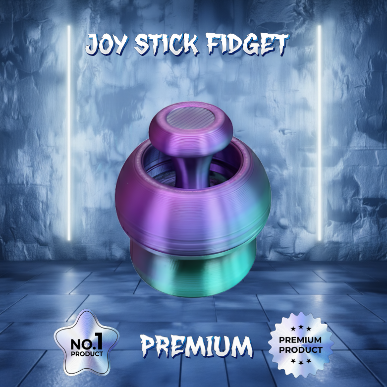 Spring Loaded Joystick Fidget desk Toy Clickable Anxiety Tool Sensory ...