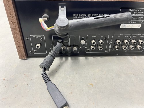 Pioneer SX-820 AM/FM Quartz Locked Stereo Receiver READ DESCRIPTION | eBay