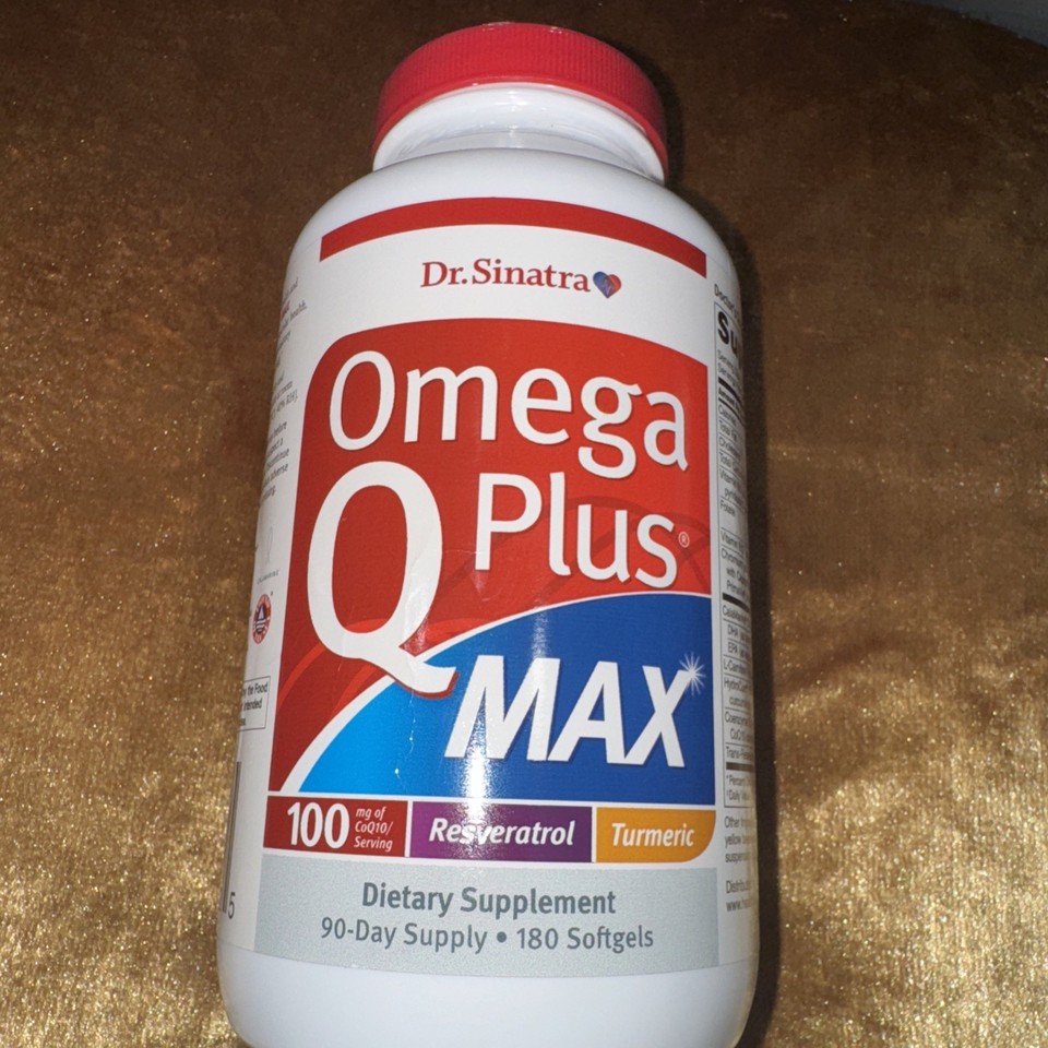 Dr. Sinatra Omega Q Plus MAX – Advanced Heart Health and Healthy 180 ...