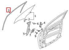 82540H9000 Hyundai Run assyfr dr wdo g 82540H9000 Genuine OEM Part for ...