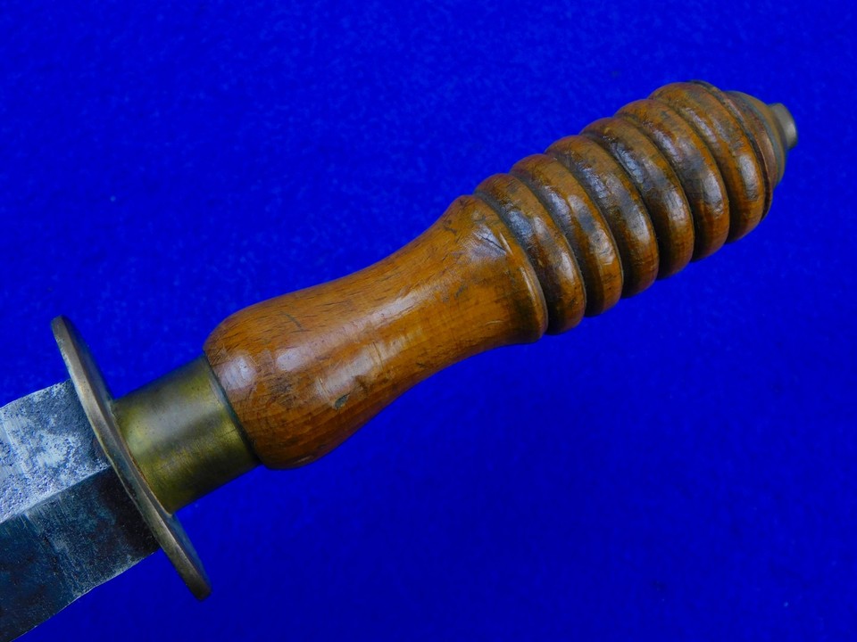 British English WW2 Siebe Gorman & Co. Diving Diver's Knife w/ Scabbard ...