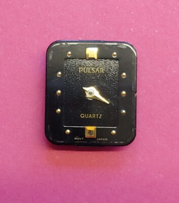 Pulsar ShioJiri Y888 Movement, 15 X 13 Black Dial,Hour Hand. Set,Run 7 ...
