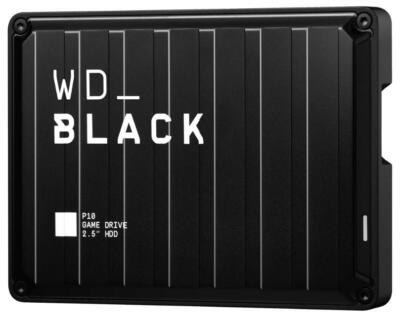 WD Black P10 Game Drive USB Portable Storage, 6TB - WDBZ7D0060BBK-WESN ...
