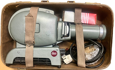 Vintage Leitz Wetzlar Prado 500 Slide Projector with Rare Hektor 150mm ...