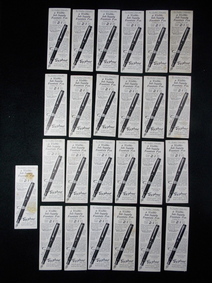 Typhoo Tea Cards British Birds & Their Eggs 1936 Complete Set 25 | eBay