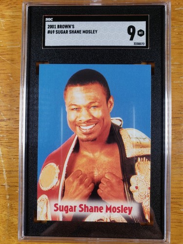 2001 Browns - Sugar Shane Mosley #69 - boxing card - SGC 9 | eBay