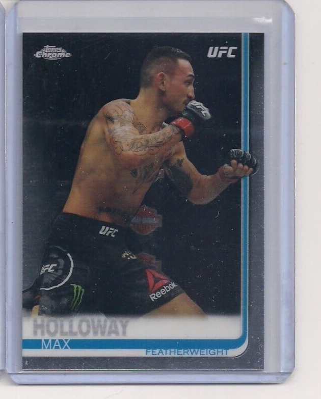 2019 Topps Chrome Max Holloway | eBay