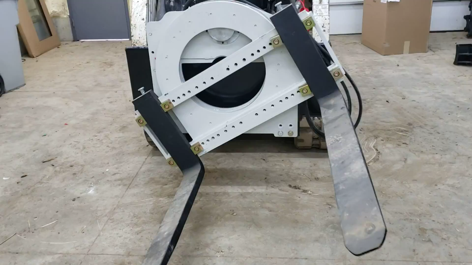 Skidsteer Bobcat fork rotator--- NEW WITH WARRANTY!!! | eBay