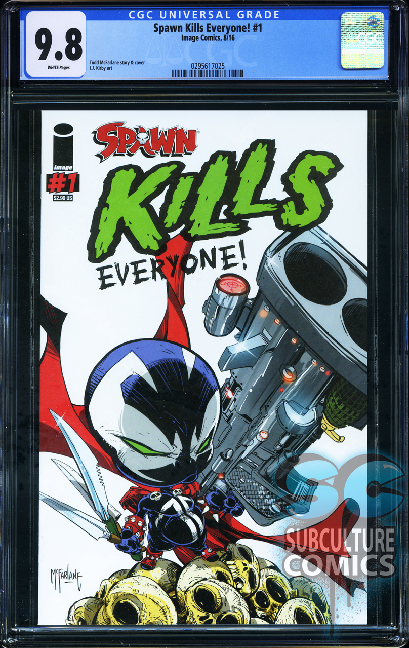 SPAWN KILLS EVERYONE #1 - FIRST PRINT - CGC 9.8 - SOLD OUT - IMAGE COMICS - HOT | eBay