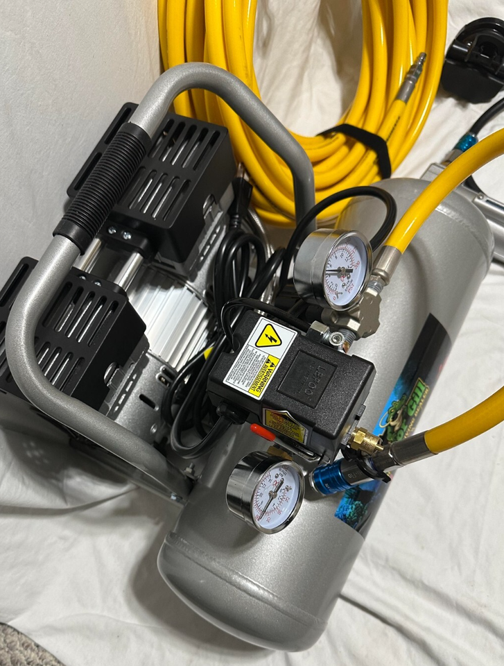 Hookah diving package 120 volt "PYTHON" 75' hose with 2nd stage ...