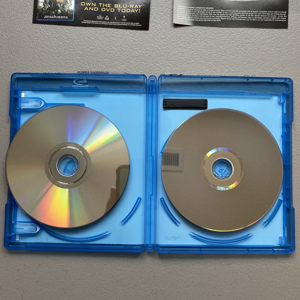 Django Unchained Quentin Tarantino Blu-Ray+DVD+Digital Copy+Ultraviolet ...