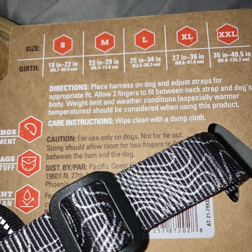 Arcadia Trail Quick-Dry Dog Reflective Adjustable Backpack Harness ...