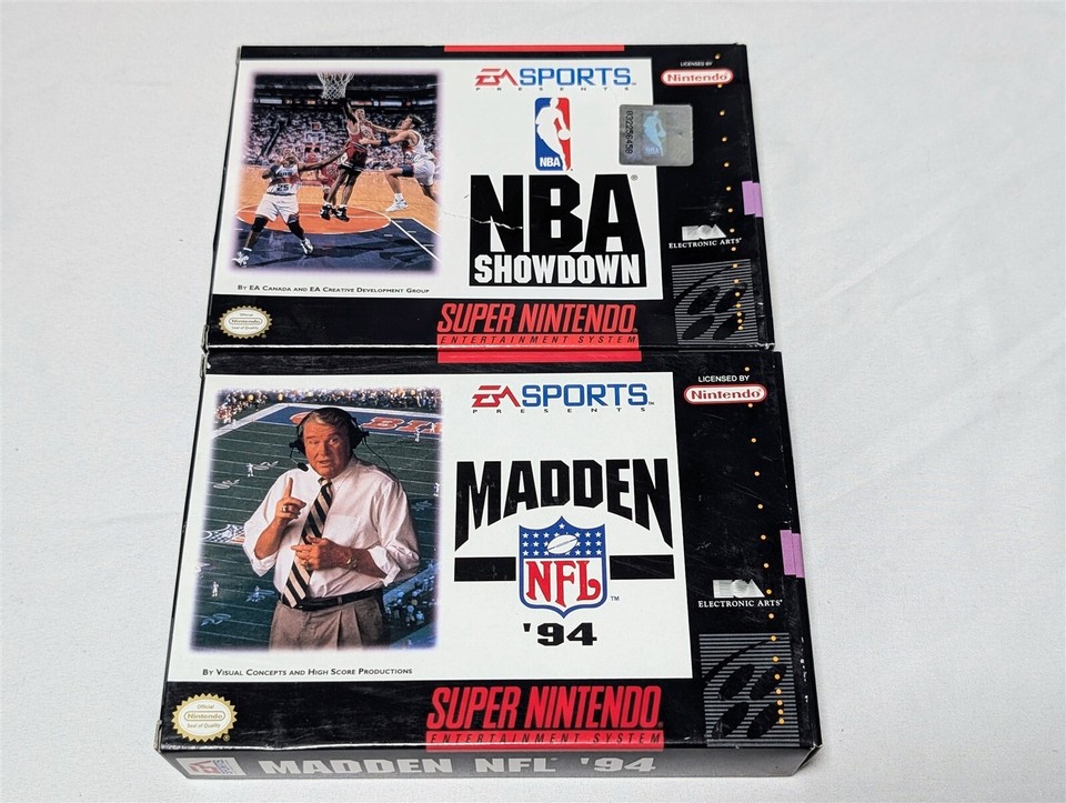 Lot of 7 Super Nintendo SNES Games - 2 Complete in Boxes SUPER NICE ...