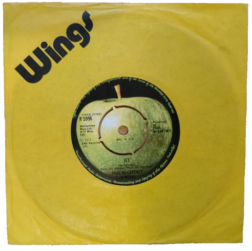 Paul McCartney & Wings – Jet [UK] 7" Single VG+ or better | eBay Australia