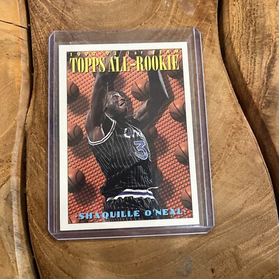 1992-93 Shaquille O’Neal Topps All-Rookie Shaq Rookie Card RC #152 ...