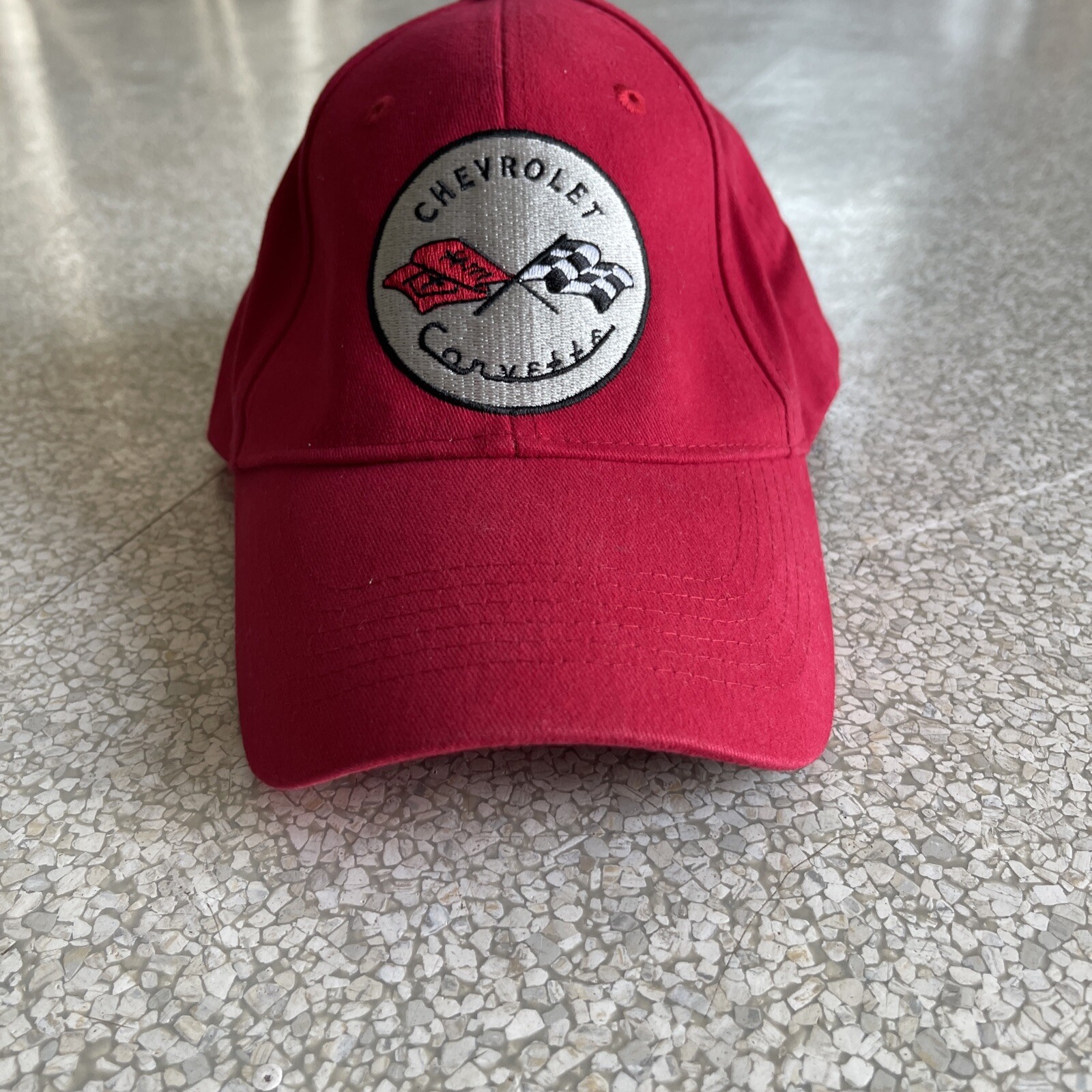 Corvette C1 Sports Car Adjustable Ball Cap Hat Chevy … - Gem