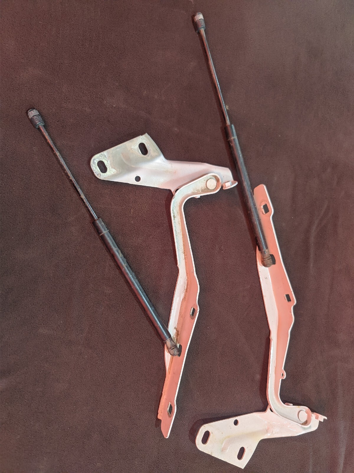 OEM 2009-2018 RAM 1500 RIGHT & LEFT FRONT HOOD HINGE SET HINGES PAIR ...