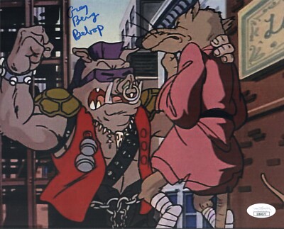 GREG BERG Bebop TEENAGE MUTANT NINJA TURTLES Signed 8x10 Photo JSA COA ...