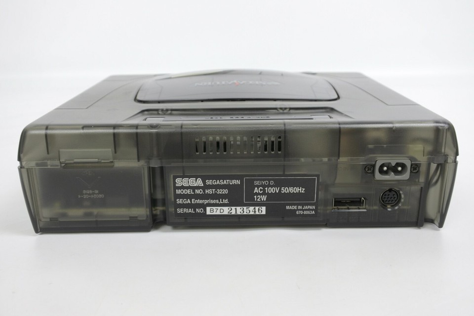 Sega Saturn Skeleton Console 1998 Special Campaign Original Boxed GOOD ...