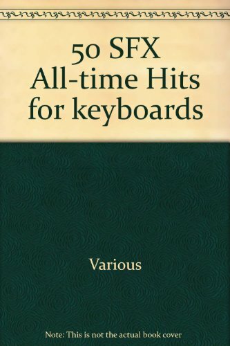50 SFX All-time Hits for Keyboards by Various Book The Fast for sale ...