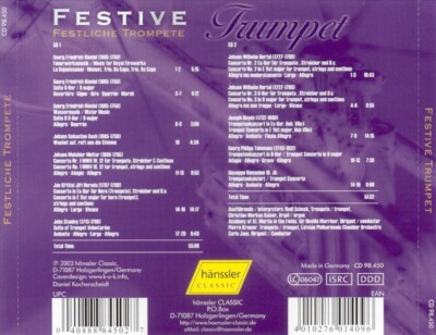 FESTIVE TRUMPET NEW CD 40888845027| eBay