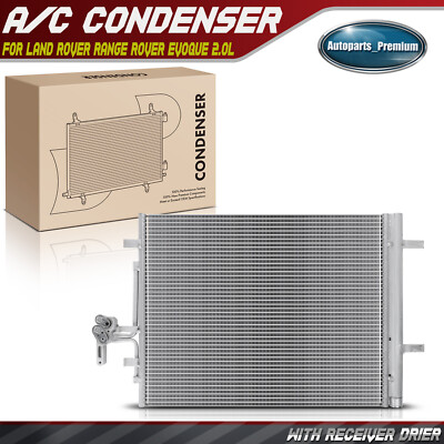 A/C Air Conditioning Condenser w/ Drier for Land Rover Range Rover ...