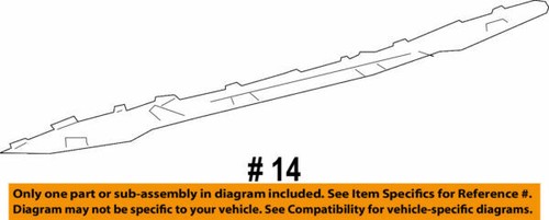 52453-42010 Toyota Guard, rear bumper, center 5245342010, New Genuine ...