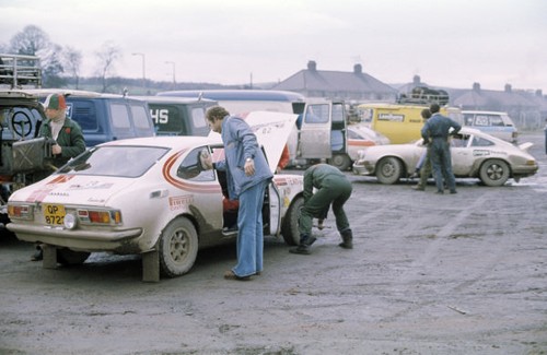 Chris Sclater & Martin Holmes, Toyota Corolla WRC RAC Rally 1975 Old ...