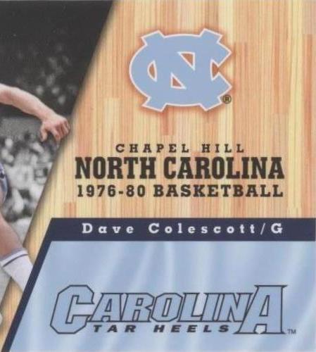 2010-11 UD North Carolina Basketball - Dave Colescott #36 (RC) for sale ...