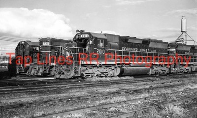 Seaboard Coast Line #2010 SD45 Augusta GA 10-26-1969 John Parker New ...