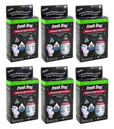 Fresh Drop Bathroom Odor Preventor 1 ea (Pack of 6) | eBay