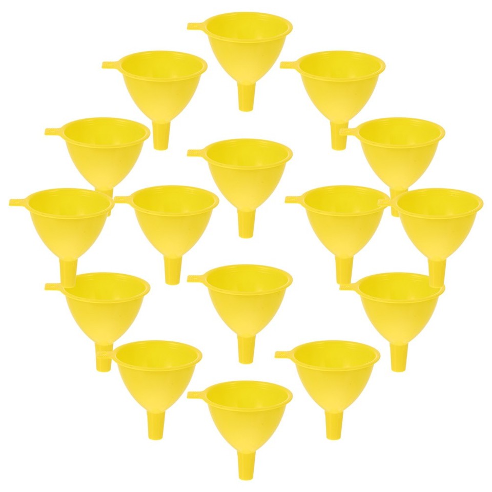 20 Pcs Liquid Leak-proof Funnel Plastic Mini Small Funnels Sample | eBay