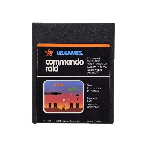 Atari 2600 Commando Raid Vintage Video Game Cartridge Only | eBay