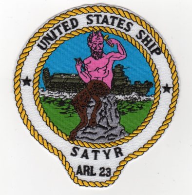 USS Satyr ARL 23 - Patch - Cat No. C5165 | eBay
