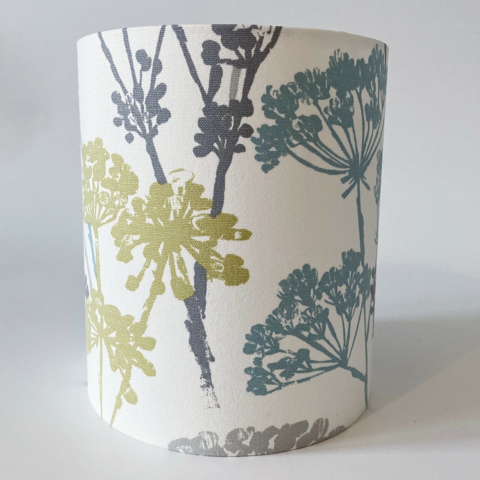 Clarke & Clarke Dunwich Cow Parsley Fabric Ceiling Light Shade or ...