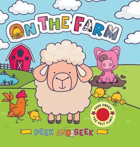 On the Farm : Peek and Seek by Little Hippo Books (2022, Touchy/Feely ...