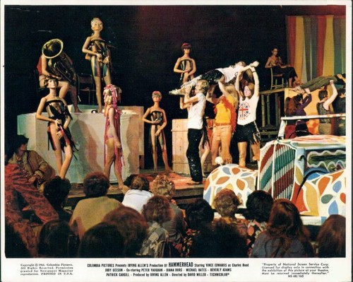 HAMMERHEAD ORIGINAL LOBBY CARD JUDY GEESON ROLLS ROYCE MODEL FASHION ...