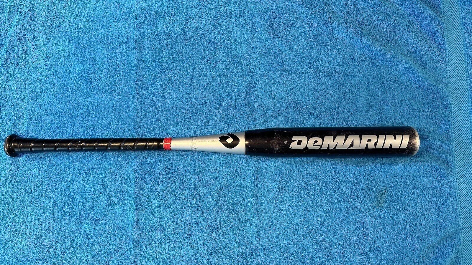 DeMarini Half & Half Double Wall F3 Bat SC3 Alloy 30"L 21oz -10 USSSA 2 ...